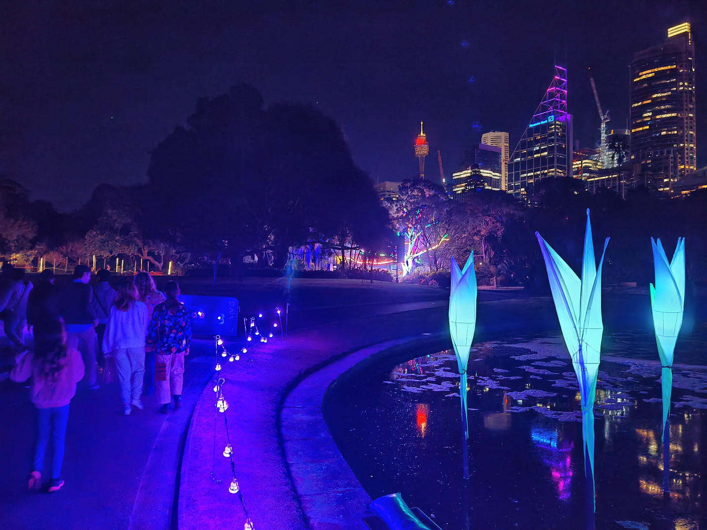 Photo: 2023 06 10 30 Vivid Sydney Lightscape in the Botanical Gardens | 2023 06 10 Vivid Sydney ...