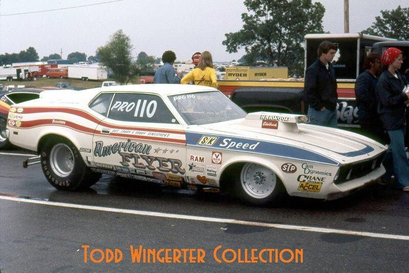 Photo: Ex-Bob Glidden 1970 Mustang Pro Stocker converted to a 1973 ...