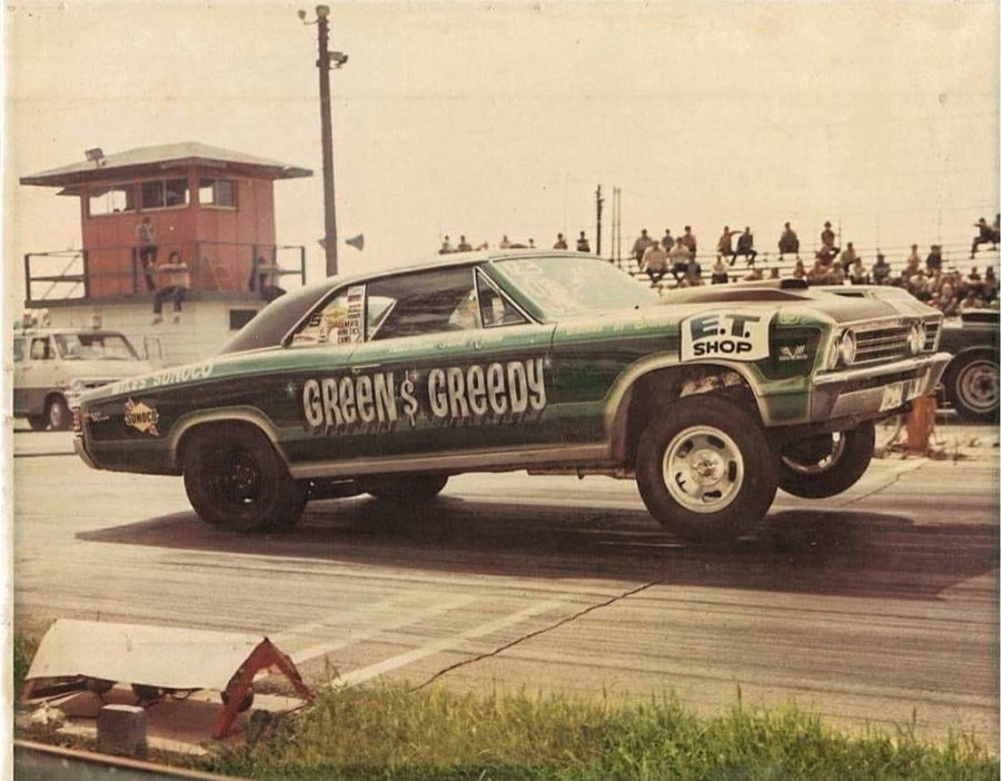Photo: Green & Greedy Chevelle | MISC DRAG RACING PIC'S XI album | LOUD ...