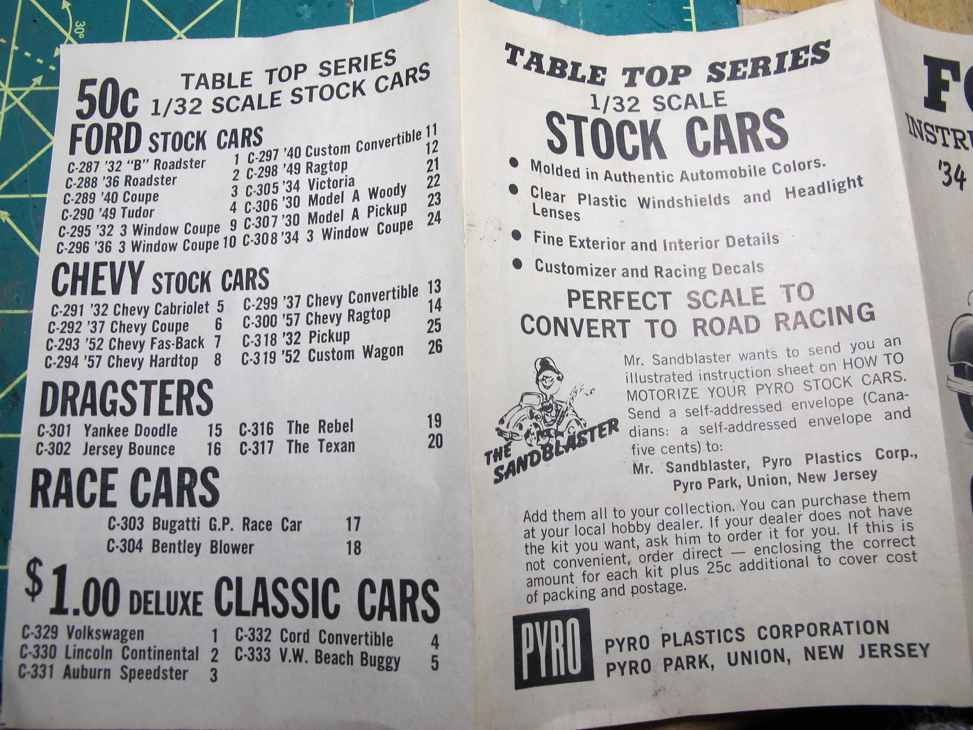 Pyro 1934 Ford in 1/32 scale, Table Top Series album | craig betts ...