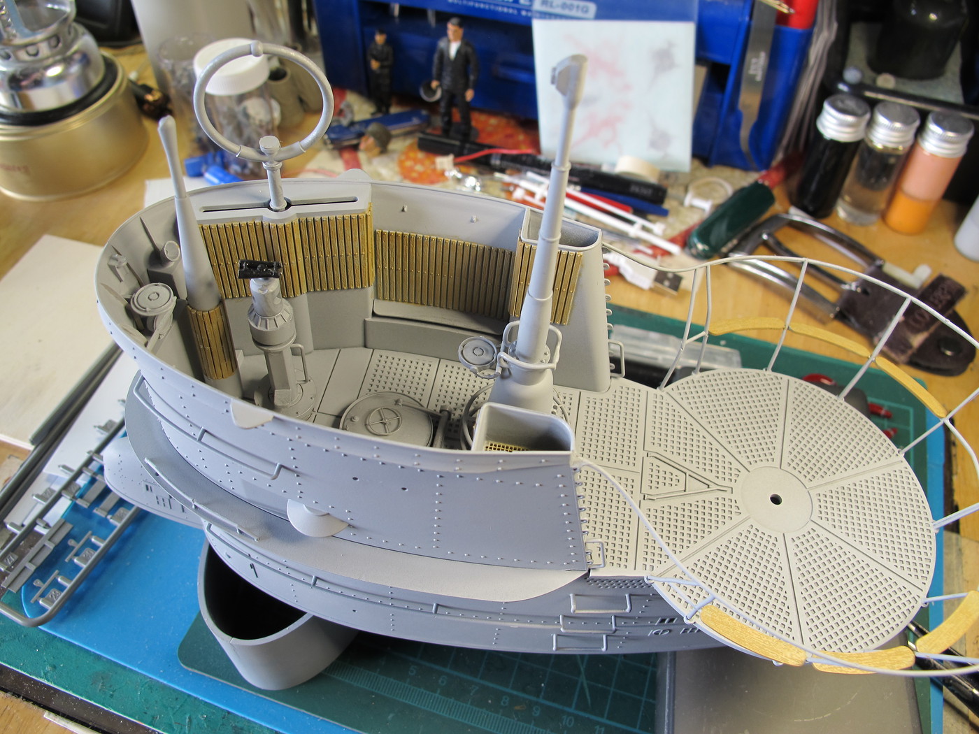 Photo: IMG 2922 | U-Boat DKM Type VII-C Conning Tower in 1/35 scale by Border album | craig ...