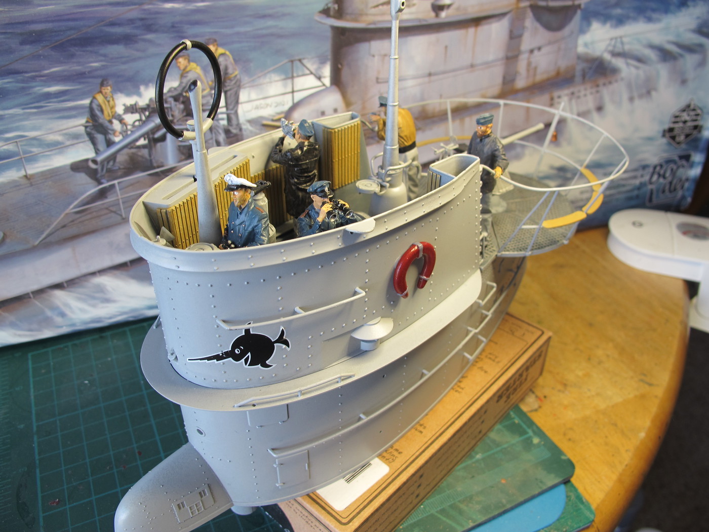 Photo: IMG 2976 | U-Boat DKM Type VII-C Conning Tower in 1/35 scale by Border album | craig ...
