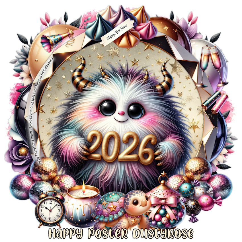 Photo: TK2026 HappyPosterDustyrose-vi | HAPPY POSTER album | Dustyrose ...