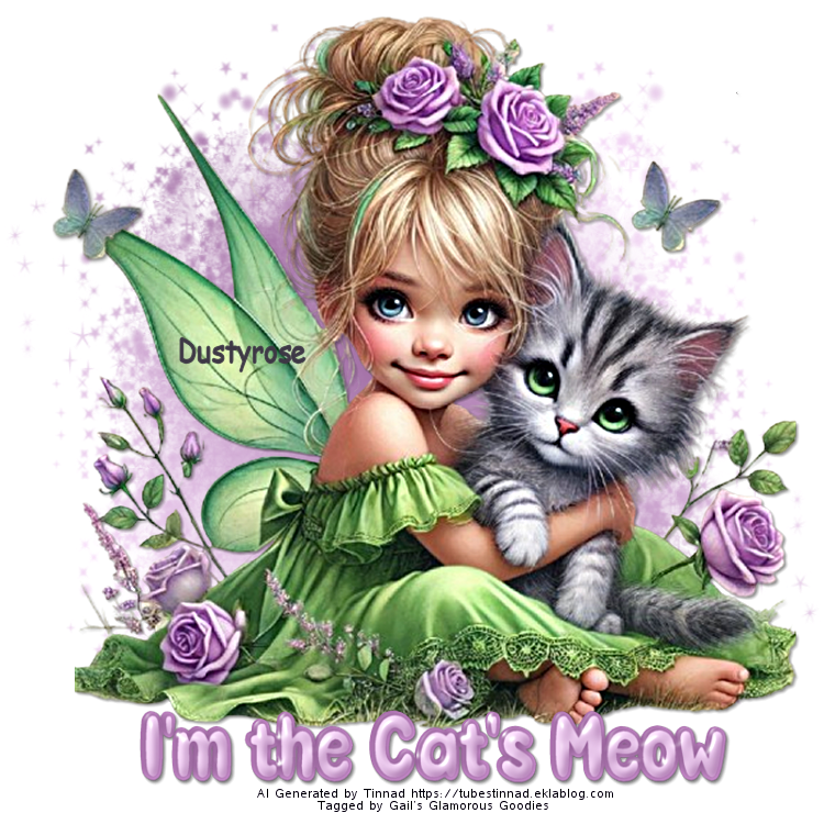 Photo: DustyroseCuteFairyCatsMeow-vi | COOL CAT/CATS MEOW album ...