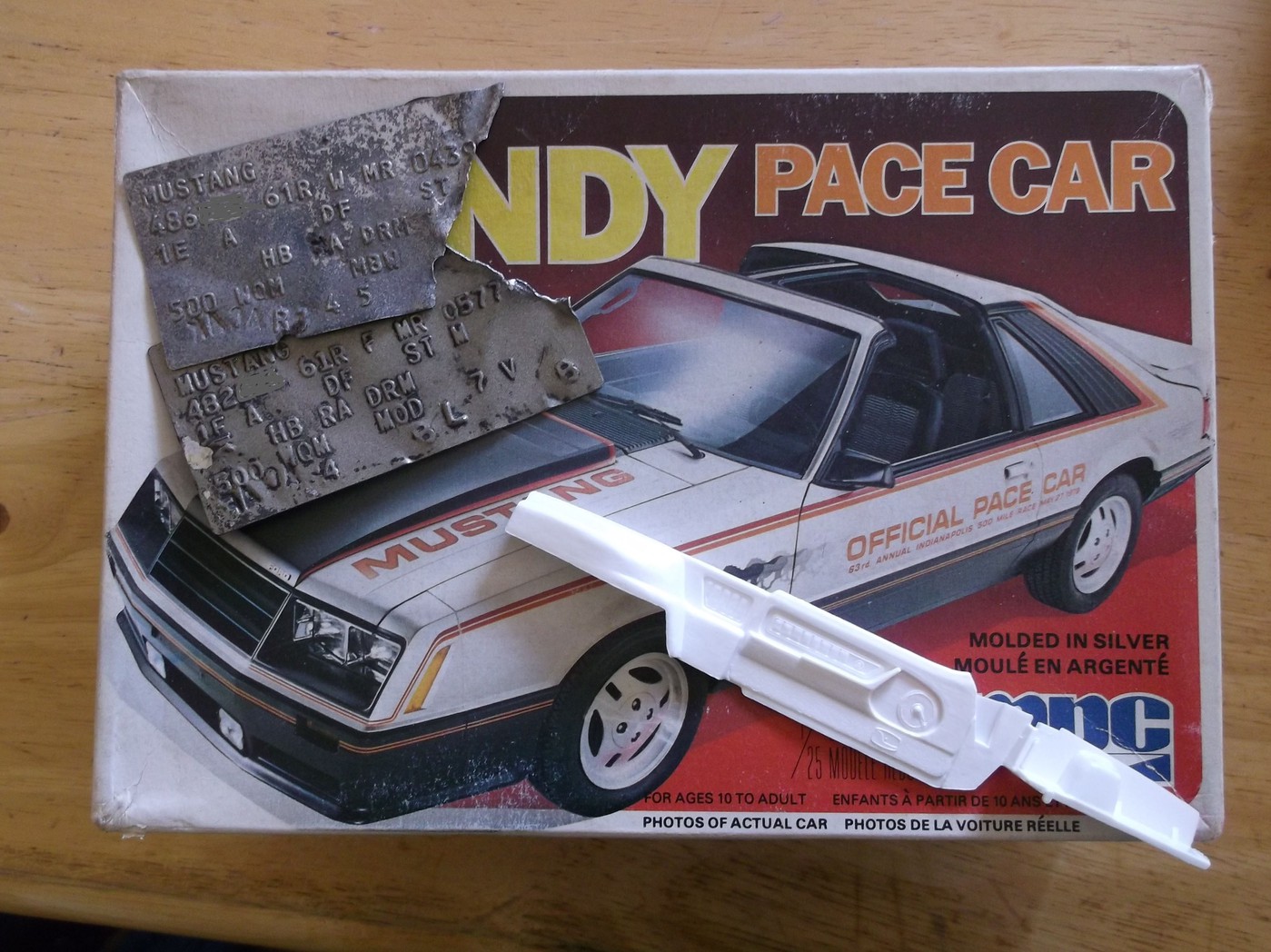 They were also coded for pace car on the body tags, with a '500'. Looks ...