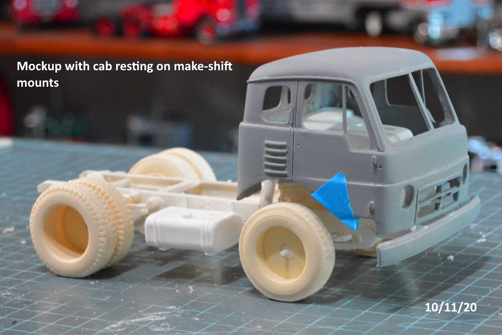 Photo: DSC 7930 Illini Resin IH VCO cab AITM resin tires AMT Ford C900 ...